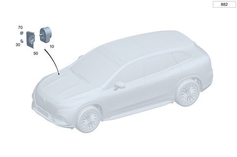 Anti-Theft Alarm System for 2023 Mercedes-Benz EQS 580 SUV | Mercedes ...