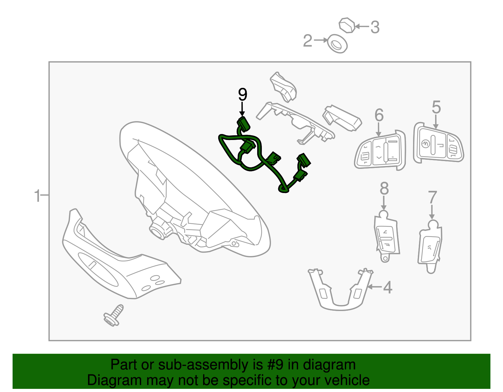 2011-2016 Kia Sportage Wire Harness 56190-3W500 | OEM Parts Online