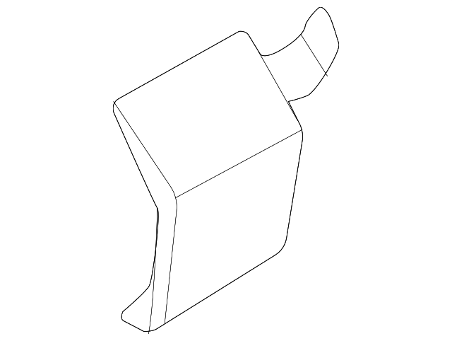 2021-2023 Chevrolet Trailblazer Rear Bumper Cover Tow Eye Access Hole ...