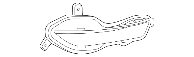 2021-2024 Chevrolet Trailblazer Rear Driver Side Bumper Cover Lower ...