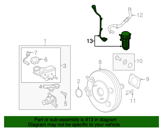 2016-2018 Hyundai Tucson Vacuum Pump 59200-D3000 | OEM Parts Online