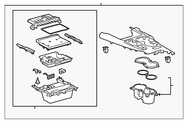 58822-06C00 - Shift Panel - 2021-2023 Toyota Camry | OEM Genuine Toyota ...