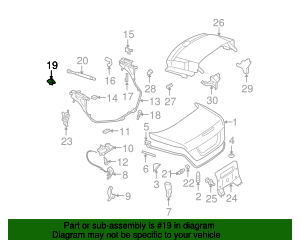 171-750-00-26 - Hinge Assembly Stop 2005-2011 Mercedes-Benz | Mercedes ...