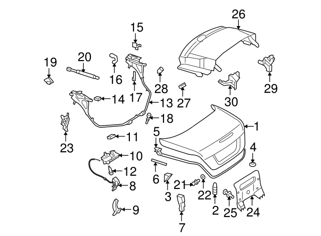 171-750-02-55 - Guide 2005-2011 Mercedes-Benz | Mercedes-Benz USA Parts