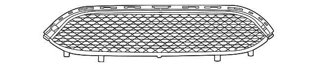 2017-2020 Chrysler Grille 68243498AA | TascaParts.com