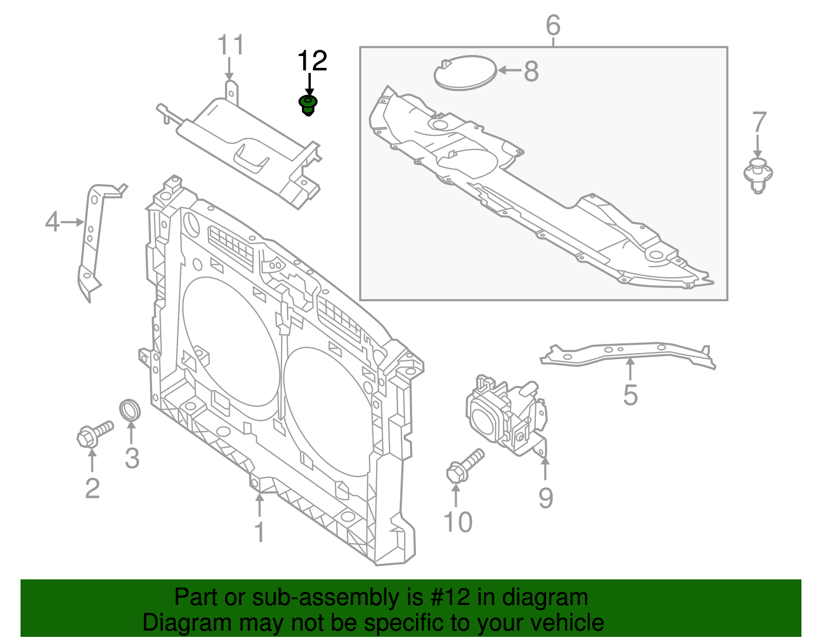 2013-2018 Infiniti Splash Guard Clip 01553-0195U | Infiniti of Orland Park