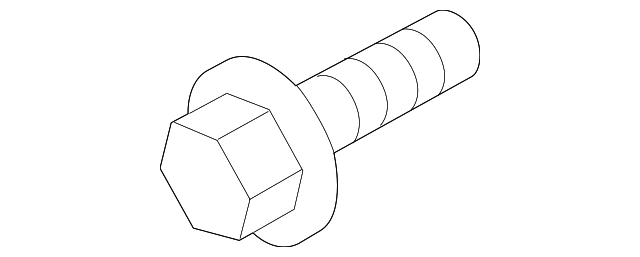 01121-N8051 (1121n8051) - 2011-2020 Infiniti Radiator Support Bolt ...