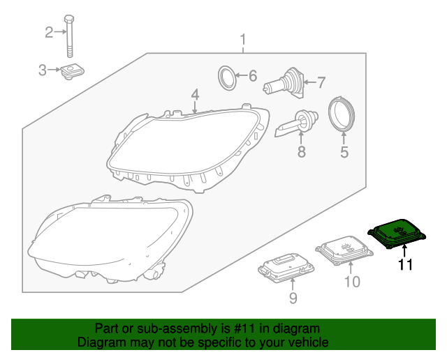 216-820-37-89 - Control Module - 2011-2014 Mercedes-Benz ...
