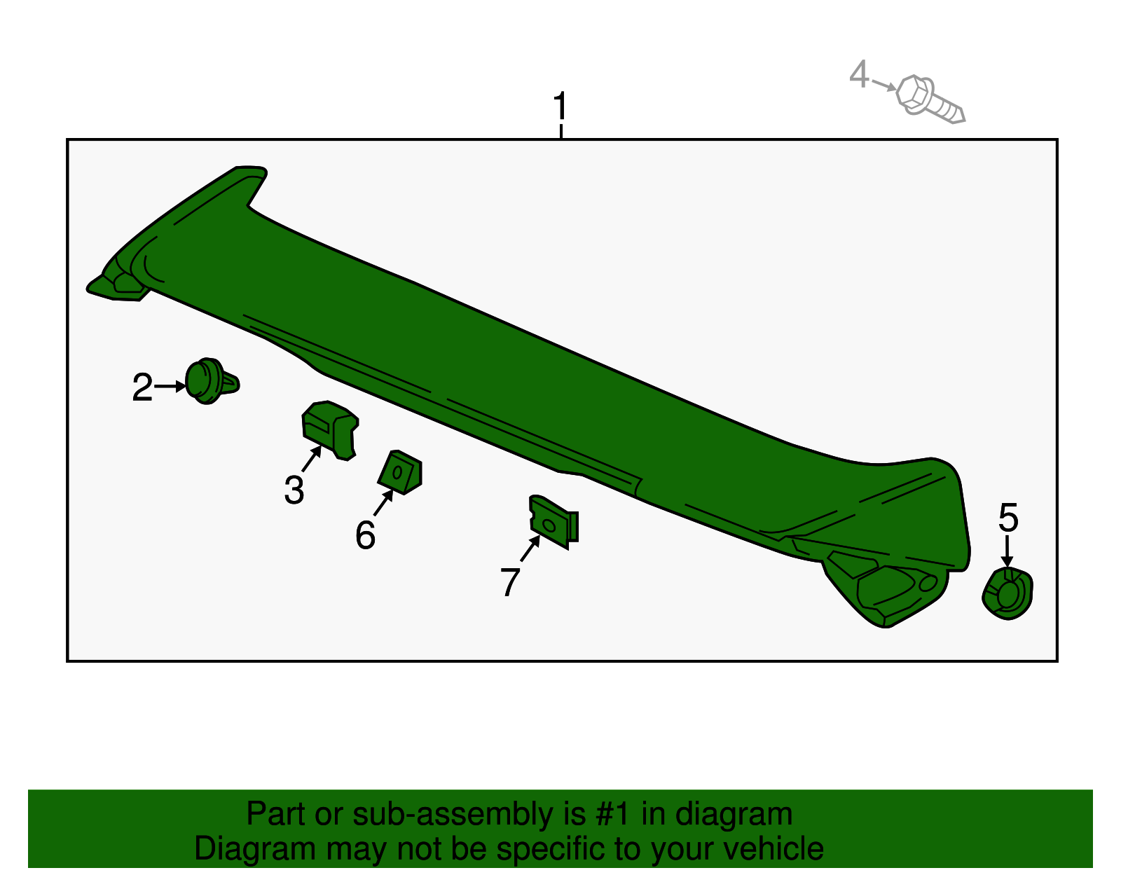 74950-THR-A12ZL - Spoiler Assembly 2023-2024 Honda Odyssey | Honda ...