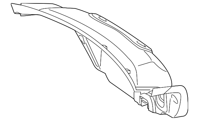 213-690-09-41-9F08 - Trunk Lid Trim 2017-2020 Mercedes-Benz | Mercedes ...