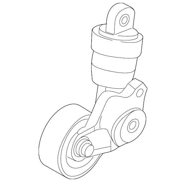 OEM 2016-2020 Toyota Belt Tensioner Part # 16620-WB003 | Modern Toyota ...