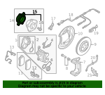 2017-2024 Audi Rear Wheel Bearing 8W0-407-625-G | OEM Parts Online