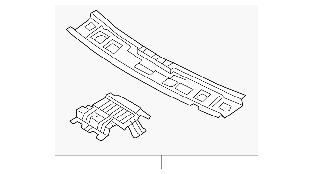2012-2017 Toyota Camry Windshield Header 63102-06250 | Toyota Parts Center