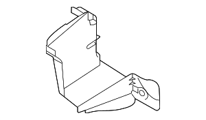 2017-2018 Mazda 3 Lower Plate B63B-50-1U1 | TascaParts.com