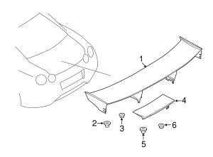 2015-2021 Nissan GT-R Lower Cover 96045-89S0A | GetOEMParts.com