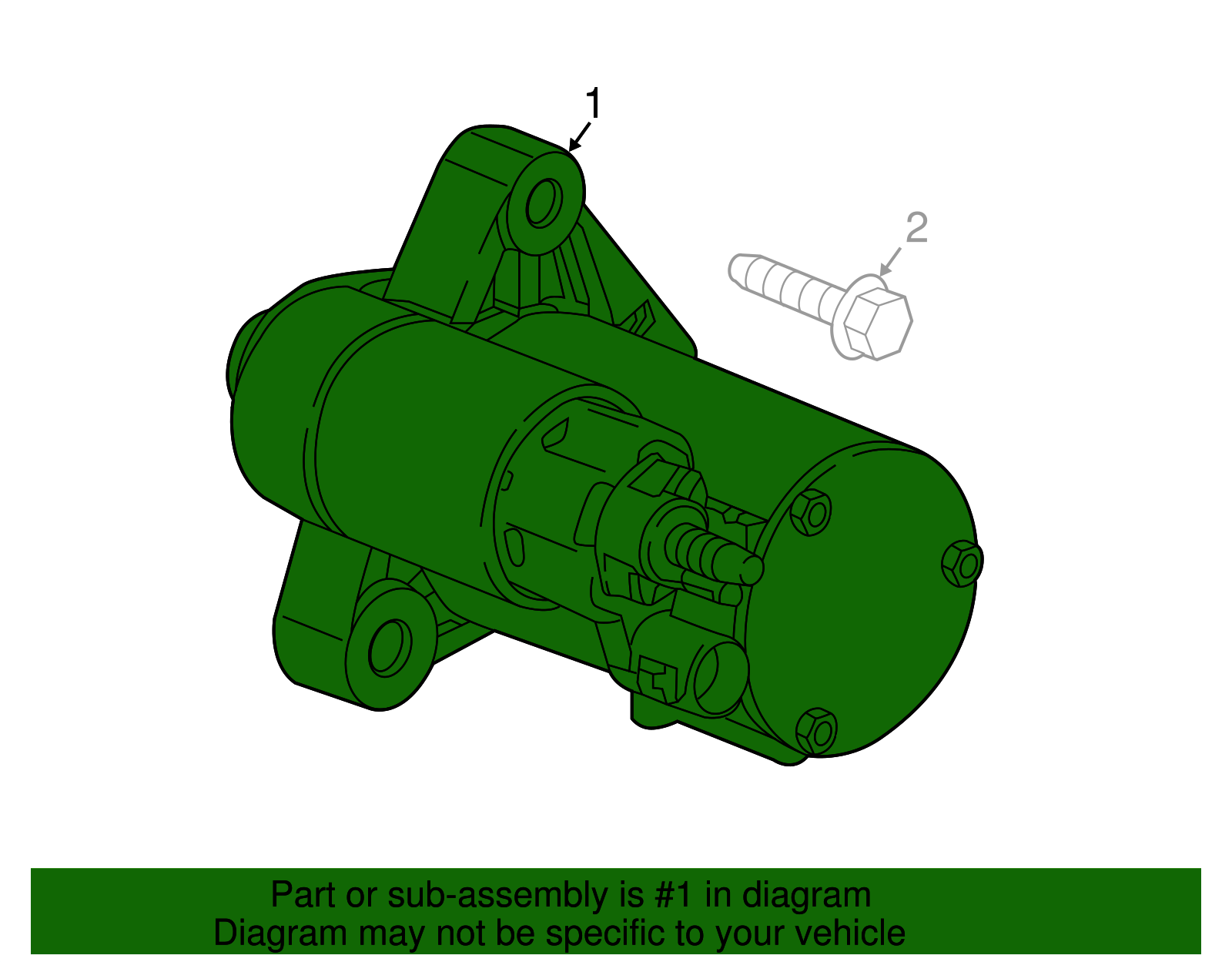2014-2021 GM Starter 12663052 GM | GMPartsDirect.com