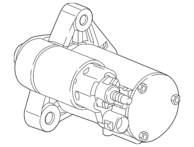 2014-2021 GM Starter 12663052 | Hadwin-White Parts