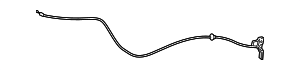 2006-2009 Pontiac Torrent GM 15291965 Cable Assembly-Hood Prim Lat Rel ...