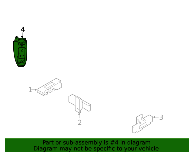 4N0-959-754-AM-TKE - Keyless Entry Transmitter 2019-2024 Audi | Audi ...