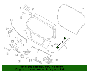2004-2022 GM Multi-Purpose Stud 96228420 GM | GMPartsDirect.com