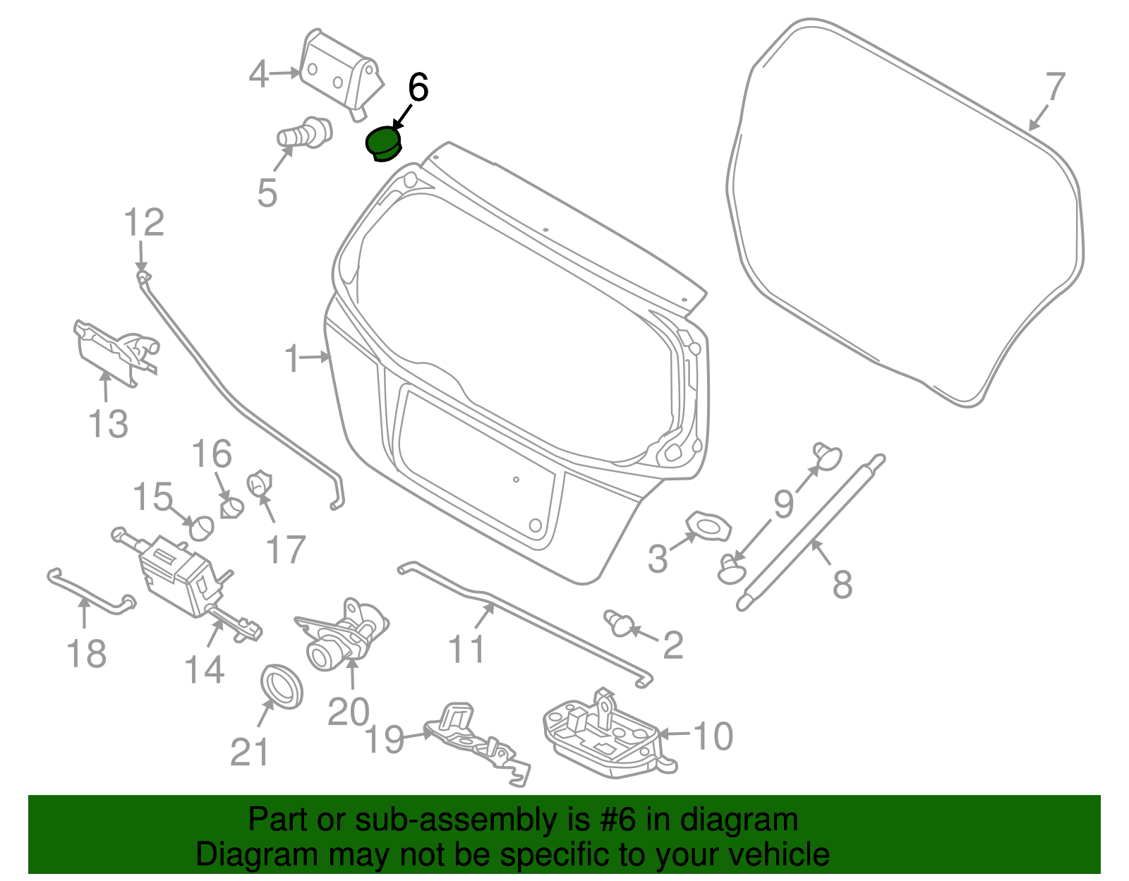 94515132 - F (S)Nut 2004-2011 GM | Gateway Buick GMC Parts