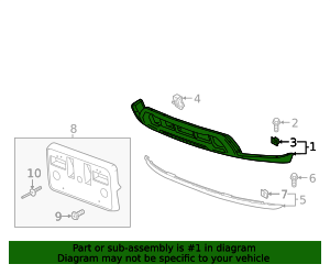 GM Parts | Front Bumper Lower Fascia - (84225827) | GM Parts Store