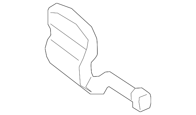 42532973 - Front Bumper Fascia Tow Eye Access Hole Cover 2021-2022 ...