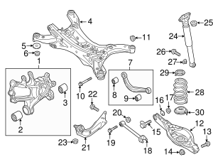 kd3528300 - Lower Control Arm 2013-2024 Mazda CX-5 | AutoNationParts.com