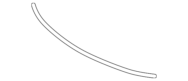 2002-2015 Mini Cooper Upper Molding 51-31-7-155-304 | Mini Parts Direct