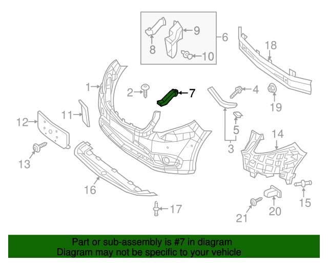 447-885-01-18 - Inner Support 2016-2023 Mercedes-Benz Metris | Mercedes ...