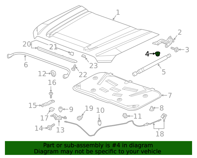 2014-2024 GM Multi-Purpose Nut 11546459 GM | GMPartsDirect.com