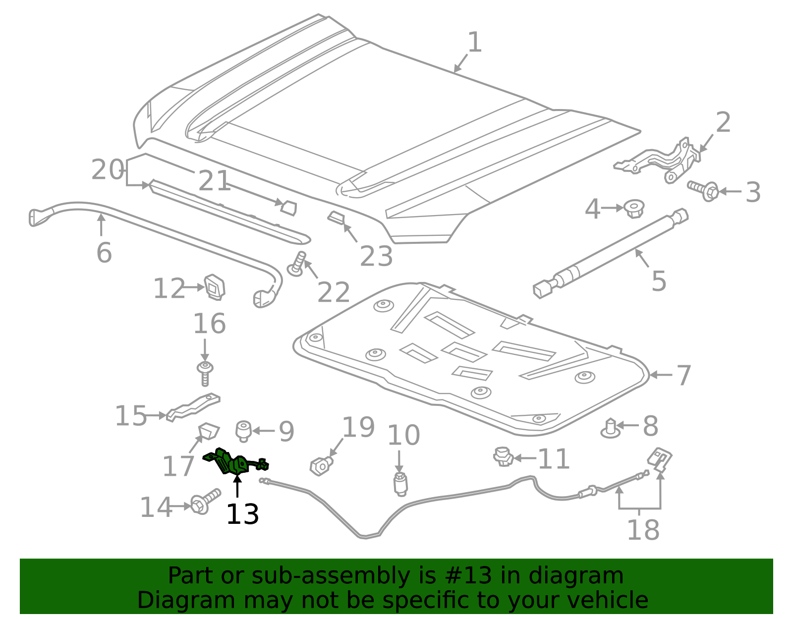 2019-2022 GM Latch 84805445 GM | GMPartsDirect.com