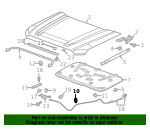 2019-2025 GM Hood Front Bumper 84118720 GM | GMPartsDirect.com