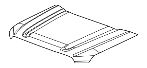 2019-2025 GMC Hood 84610676 GM | GMPartsDirect.com