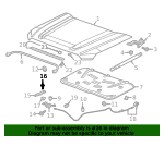 2016-2025 GM M4.2x1.41x16 Multi-Purpose Bolt 11611882 GM ...