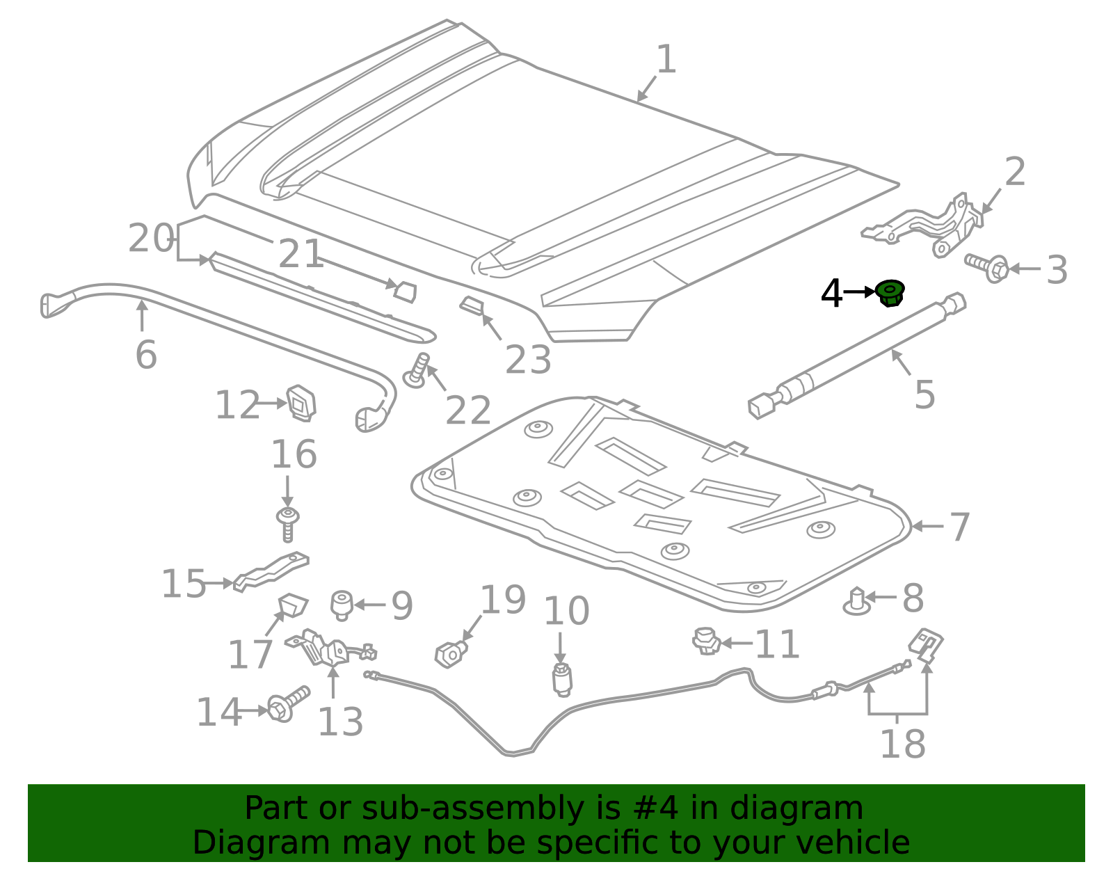 2014-2025 GM Multi-Purpose Nut 11546459 GM | GMPartsDirect.com
