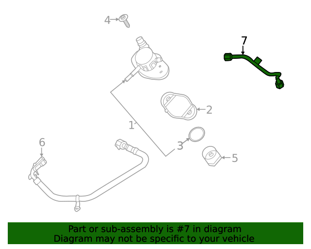 ML3Z-9J323-A - Tube Assembly 2021-2023 Ford F-150 | Group 1 Auto Parts