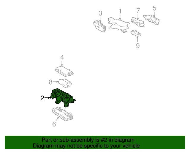 2018-2023 Lexus Main Relay Block 82741-11010 | OEM Parts Online
