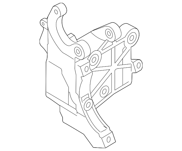 2010-2016 Audi A/C Compressor Bracket 059-145-169-BL | Audi USA Parts