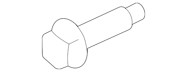 Genuine Water Pump Screw for 2010-2011 Saab 9-5 | Part# 11588713 | Over ...