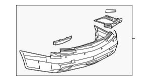 23285428 - OEM GM Bumper Cover | GMPartsCenter.net | GM Parts Center