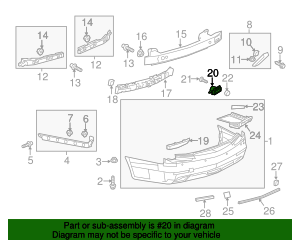 2014-2016 Cadillac CTS Passenger Side Exhaust Tail Pipe Heat Sleeve ...