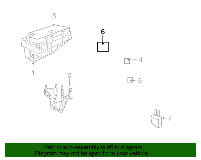 2009-2014 Volkswagen Routan Relay 7B0-937-527-A | vwpartscente
