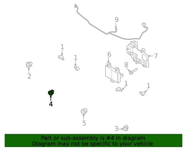 M2DZ-15A862-AA - Inner Bracket - 2021 Ford Bronco | Eastgate Ford Parts CA