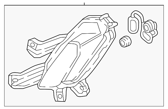 2018-2020 Hyundai Elantra GT Daytime Run Lamp 92208-G3101 | QuirkParts