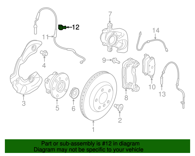 34521164653 - 1999-2024 BMW Wear Indicator Clip (34-52-1-164-653) | BMW ...