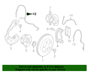 34521164653 - 1999-2025 BMW Wear Indicator Clip (34-52-1-164-653) | BMW ...