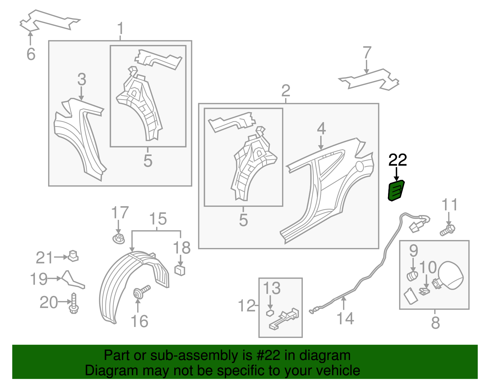 Genuine Pressure Vent for 2010-2017 Hyundai | Part# 97510-2F200 ...