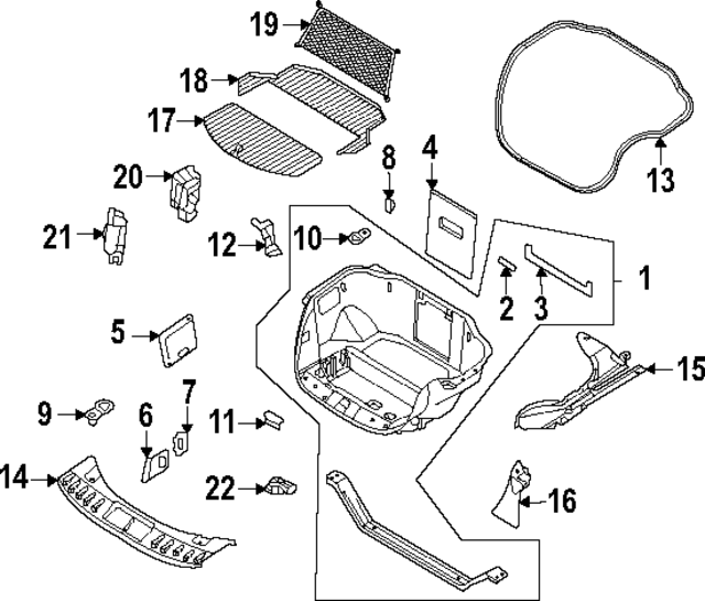 Genuine OEM Ford Part - Front Cover NL3Z-2616D670-A | Genuine OEM Ford ...