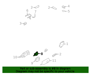 J9C1486 - Anti-Theft Alarm Siren 2018-2023 Jaguar E-Pace ...
